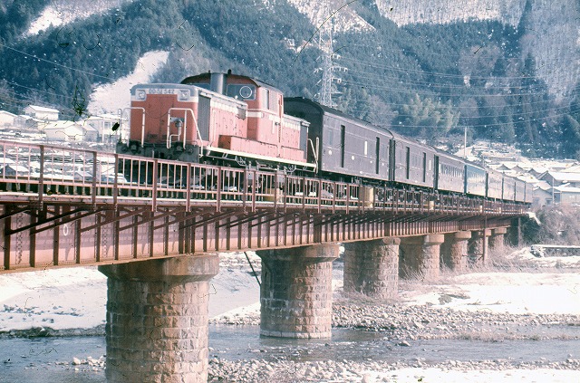 1974 山陰線のDD54